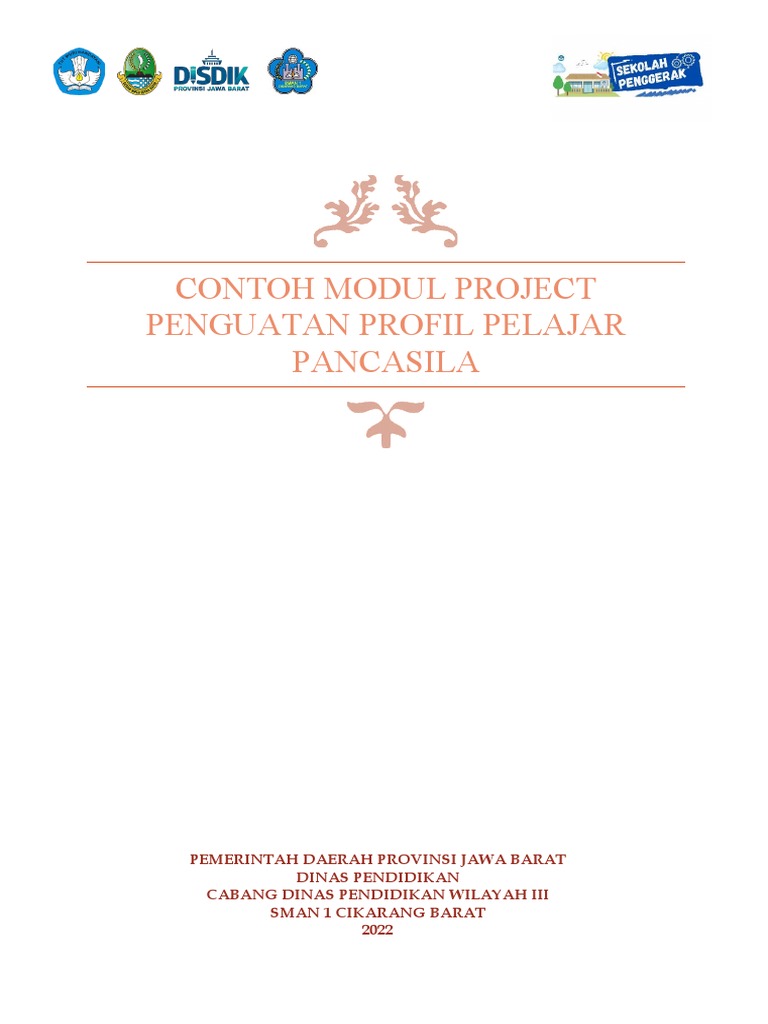 COVER CONTOH MODUL Projek | PDF | Bisnis | Pengelolaan Keuangan & Uang