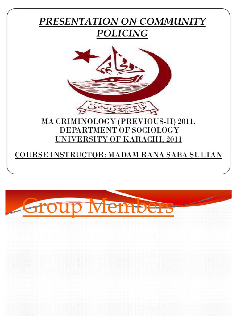 Community Policing Challenges and Strategies | PDF | Community Policing ...