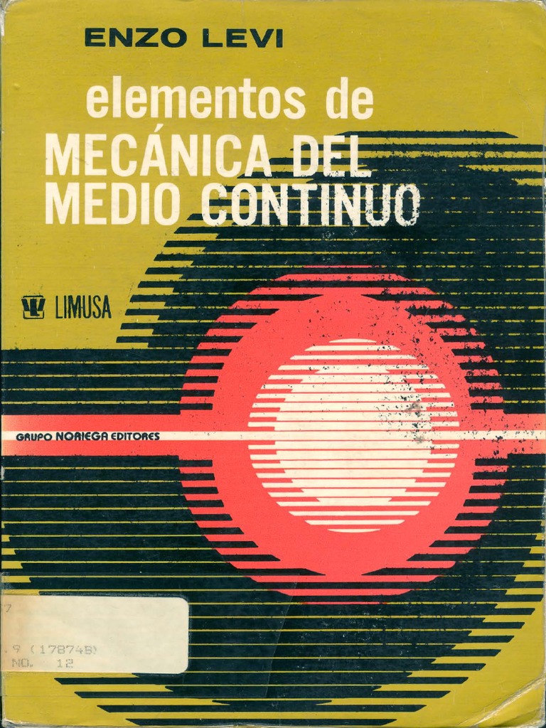 Enzo Levi - Elementos de Mecanica Del Medio Continuo | PDF