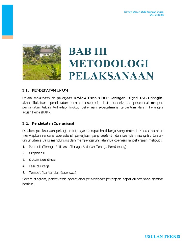 Bab 3 Metodologi DI Subagin | PDF