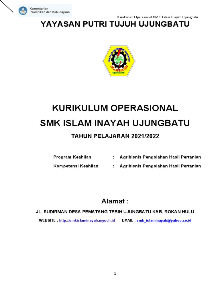 42.KOS - SMK Negeri 2 Belu - Rev1 | PDF