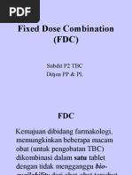 Dosis Aturan FDC TB | PDF | Kesehatan Holistik | Sains & Matematika