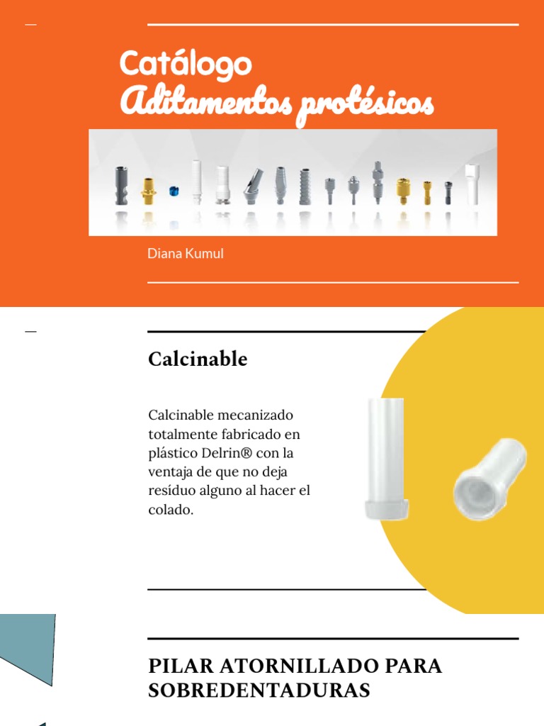 Catálogo Prótesis | PDF