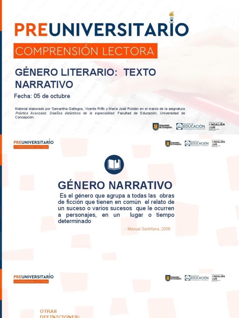 Anexo 4, Guía de Contenido y Ejemplos Sobre Textos Narrativos Corregido 4 - 10 | PDF | Narración