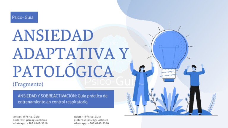 Ansiedad Adaptativa y Patológica | PDF | Relaciones personales, crianza y desarrollo personal