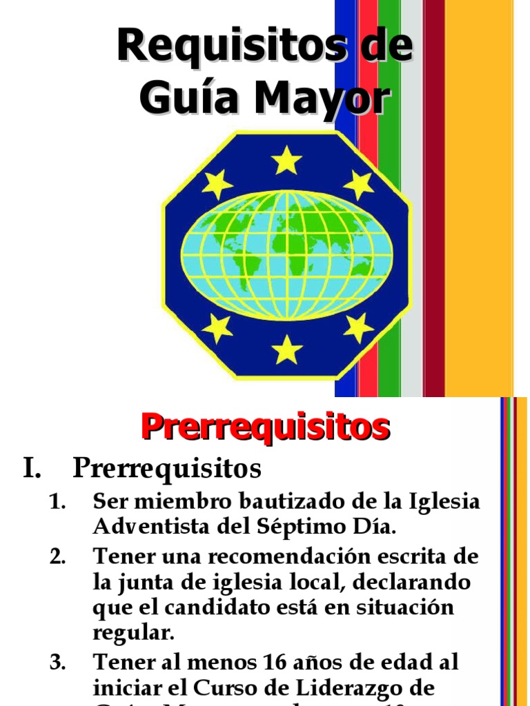 00 Requisitos de Guía Mayor 2014 | PDF | Iglesia Adventista del Séptimo Día
