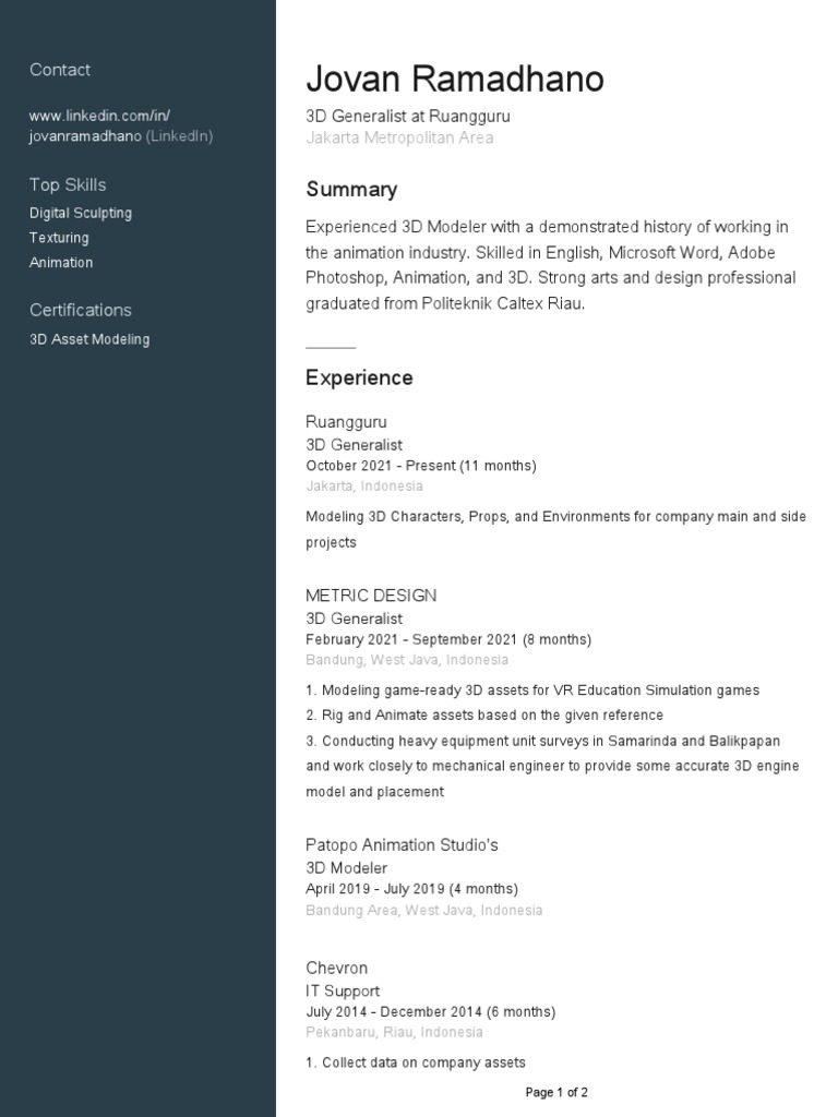 Profile | PDF | 3 D Computer Graphics | Computing