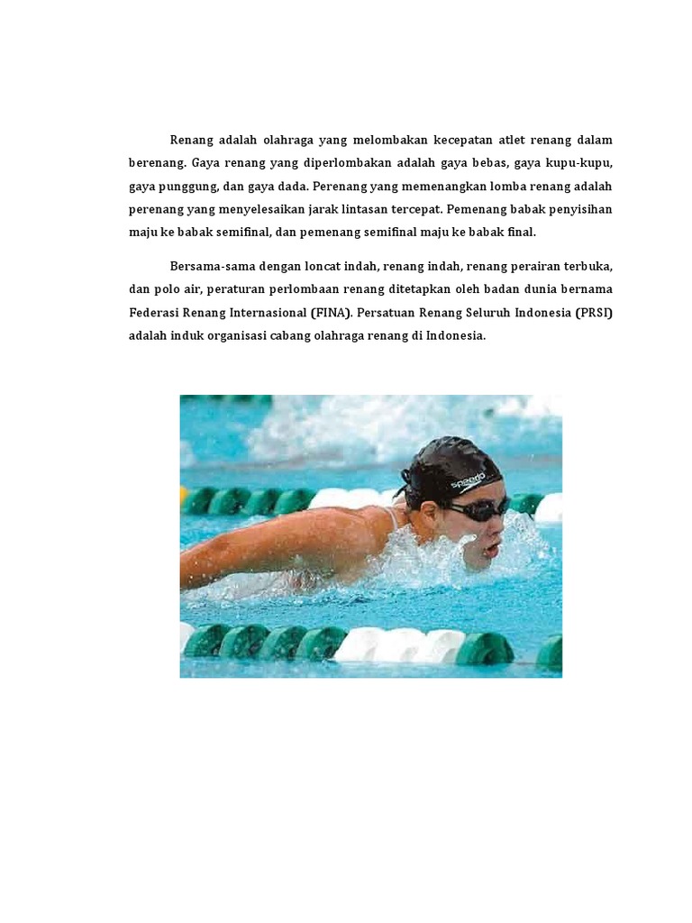 Sejarah Renang | PDF