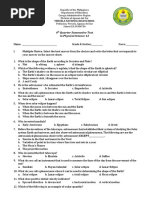 Physical Science Quarter 2 Module 2 | PDF