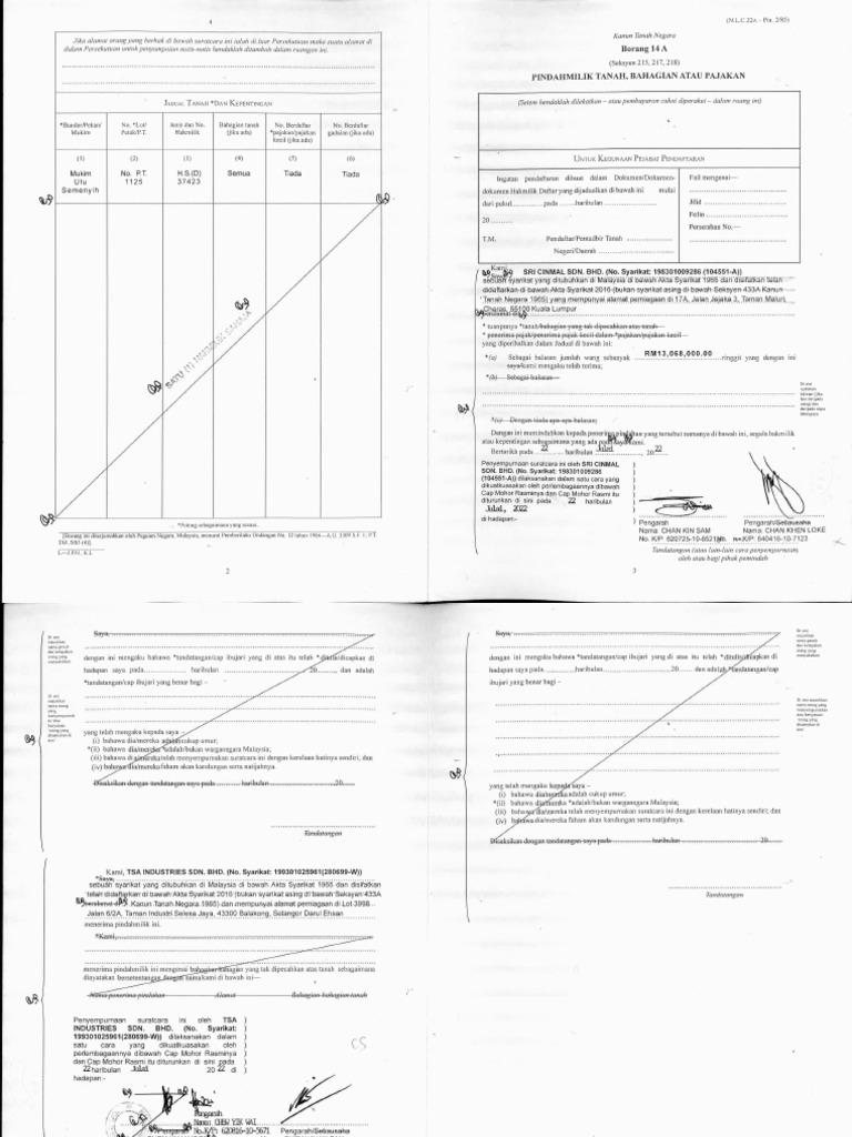 Borang 14A | PDF