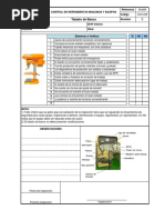 Check List Fresadora | PDF