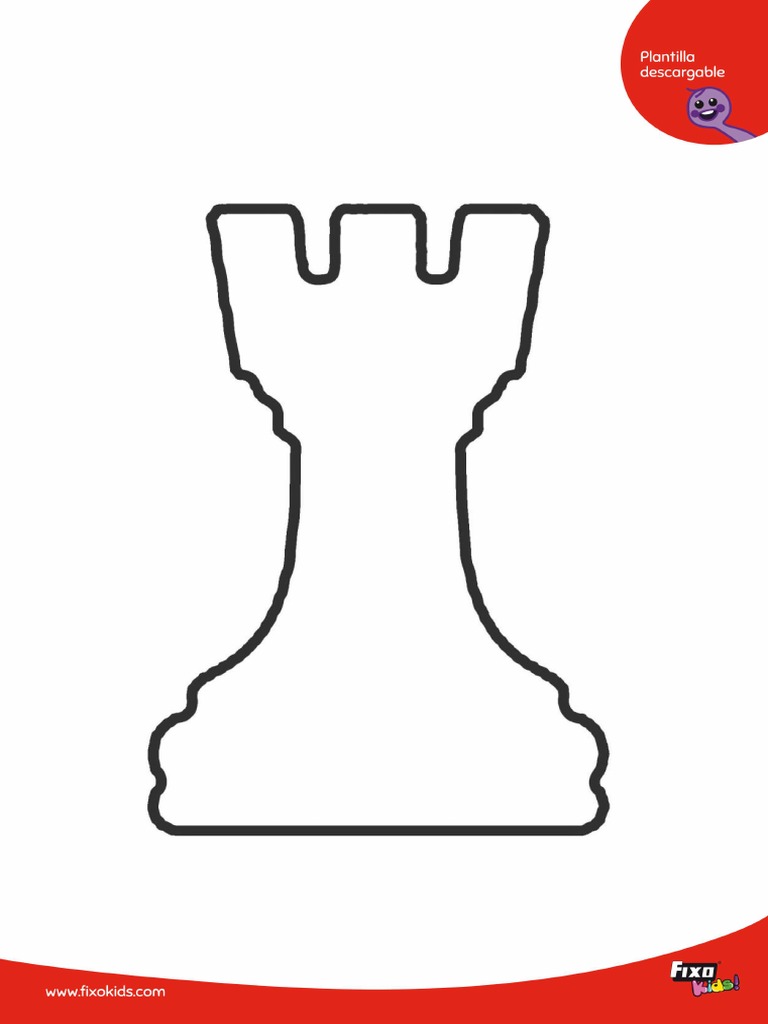 Fichas Plantillas Ajedrez | PDF