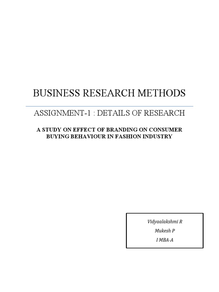 Business Research Methods | PDF | Career & Growth