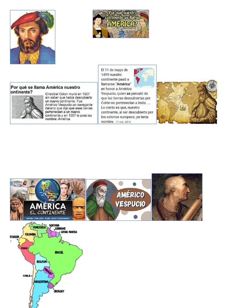 Americo Vespucio | PDF