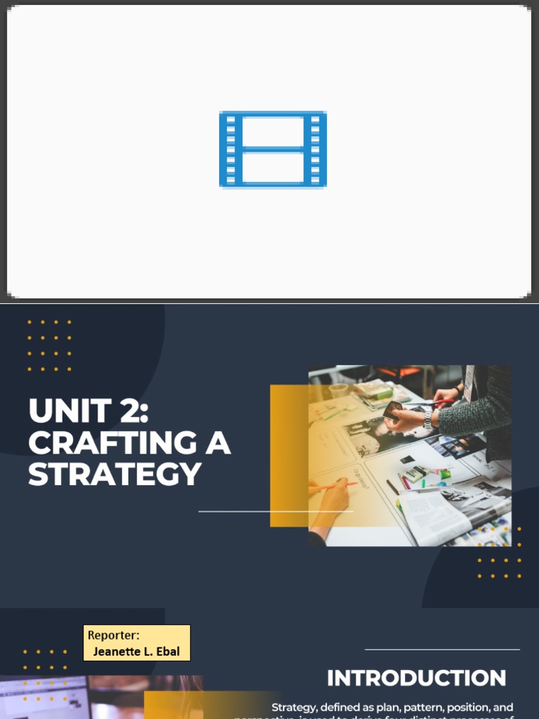Crafting Strategy Presentation | PDF