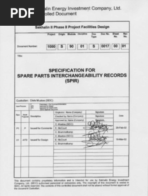 Spare Parts And Interchangeability Record | Reviewmotors.co