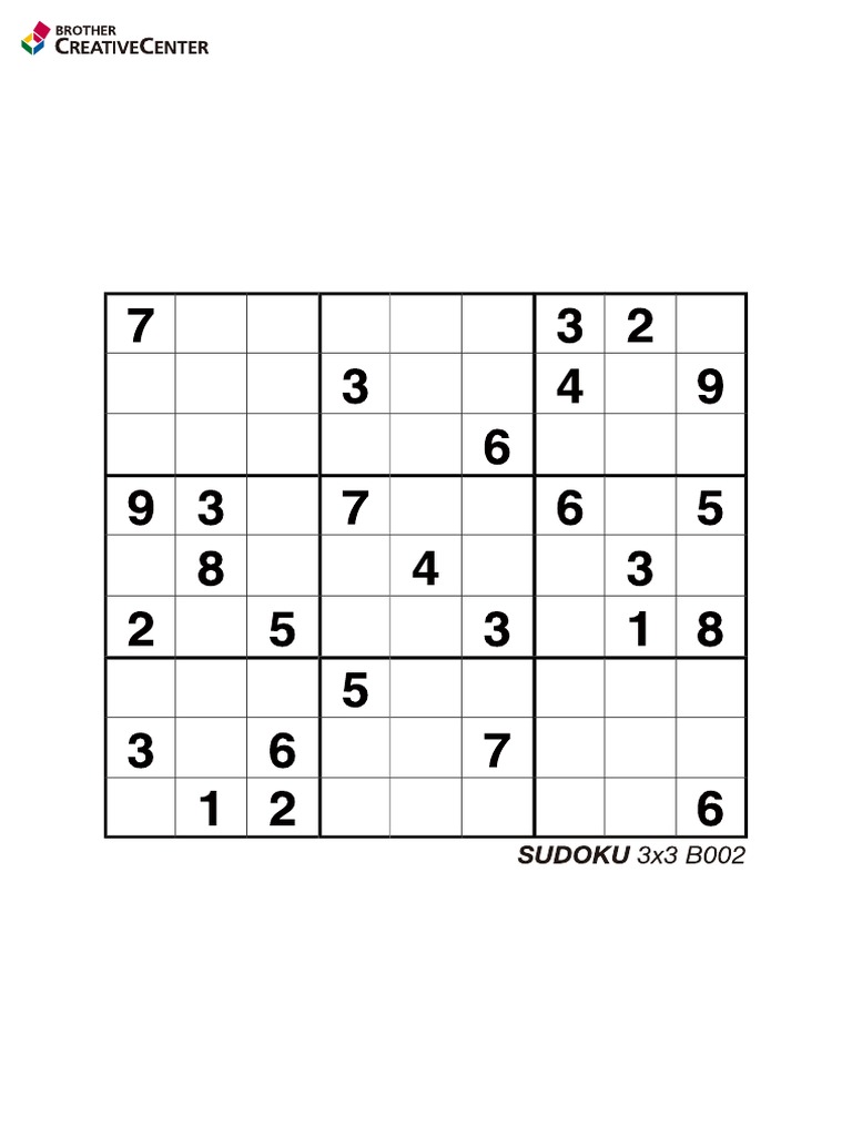 Sudoku 3x3 b002 1 en | PDF