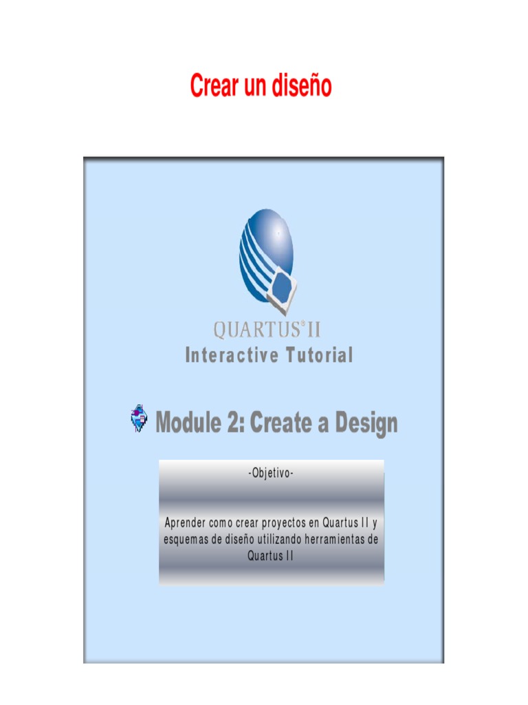 Tutorial Quartus Ii - 1 | PDF | Archivo de computadora | Gestión de ...