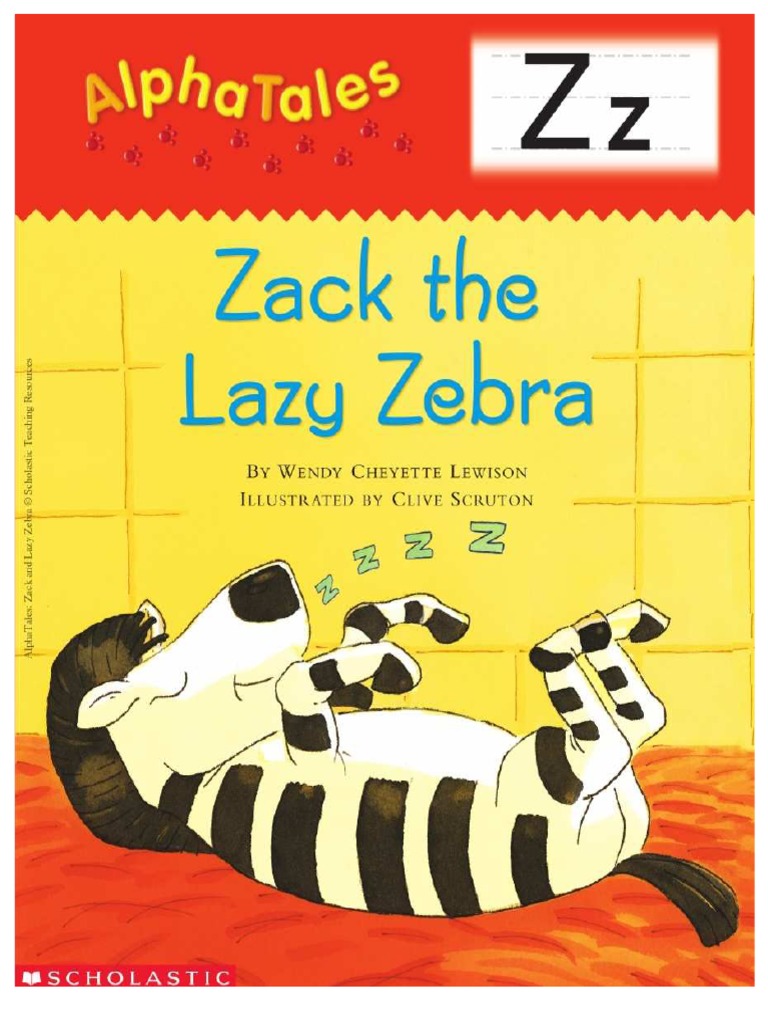 Qdoc - Tips - Zack The Lazy Zebra | PDF