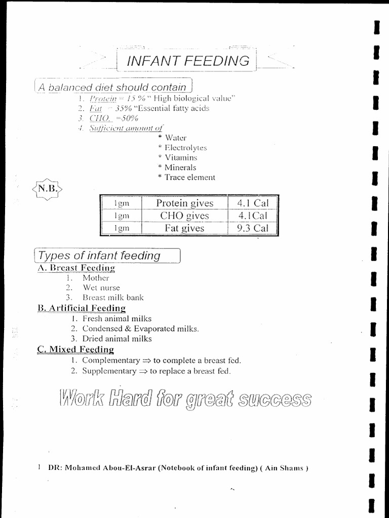 Infant Feeding | PDF