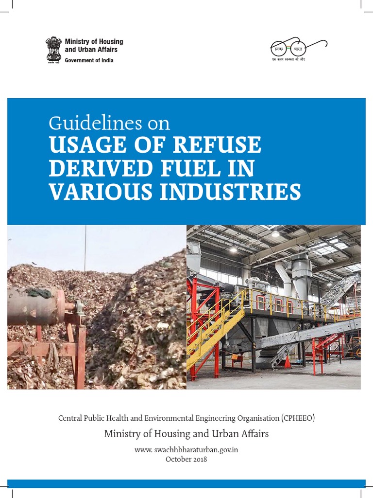 RDF Usage Guidelines for Industries | PDF | Waste Management ...