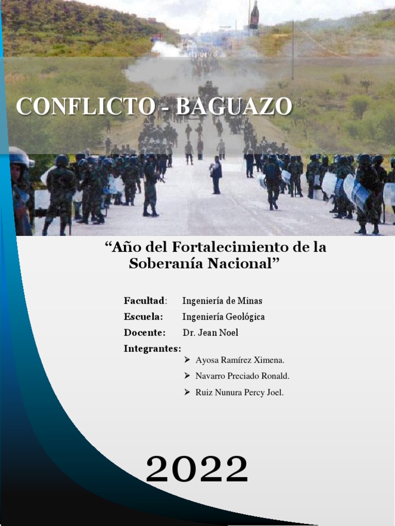 Baguazo - Conflicto | PDF | Perú | Policía