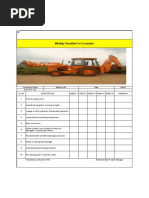 Checklist - Manitou | PDF | Brake | Car
