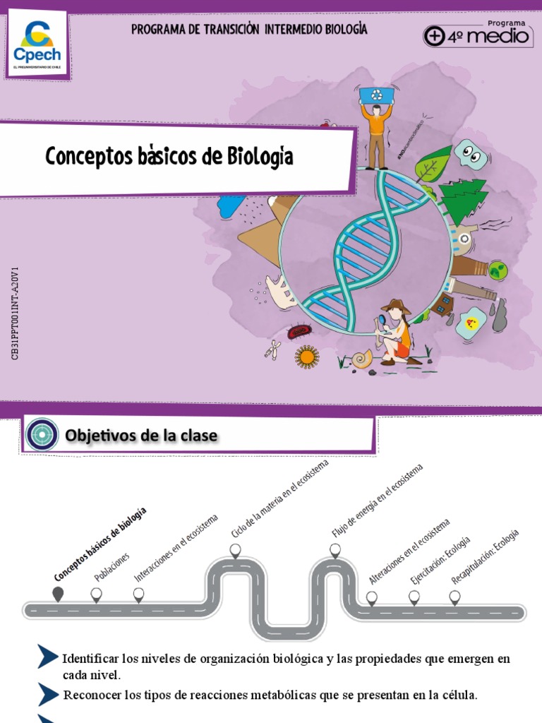 Clase 1 Conceptos Basicos de Biologia | PDF | Biomoléculas | Biología Celular)