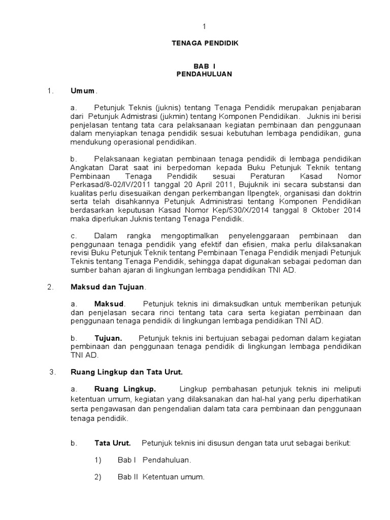 Tenaga Pendidik | PDF