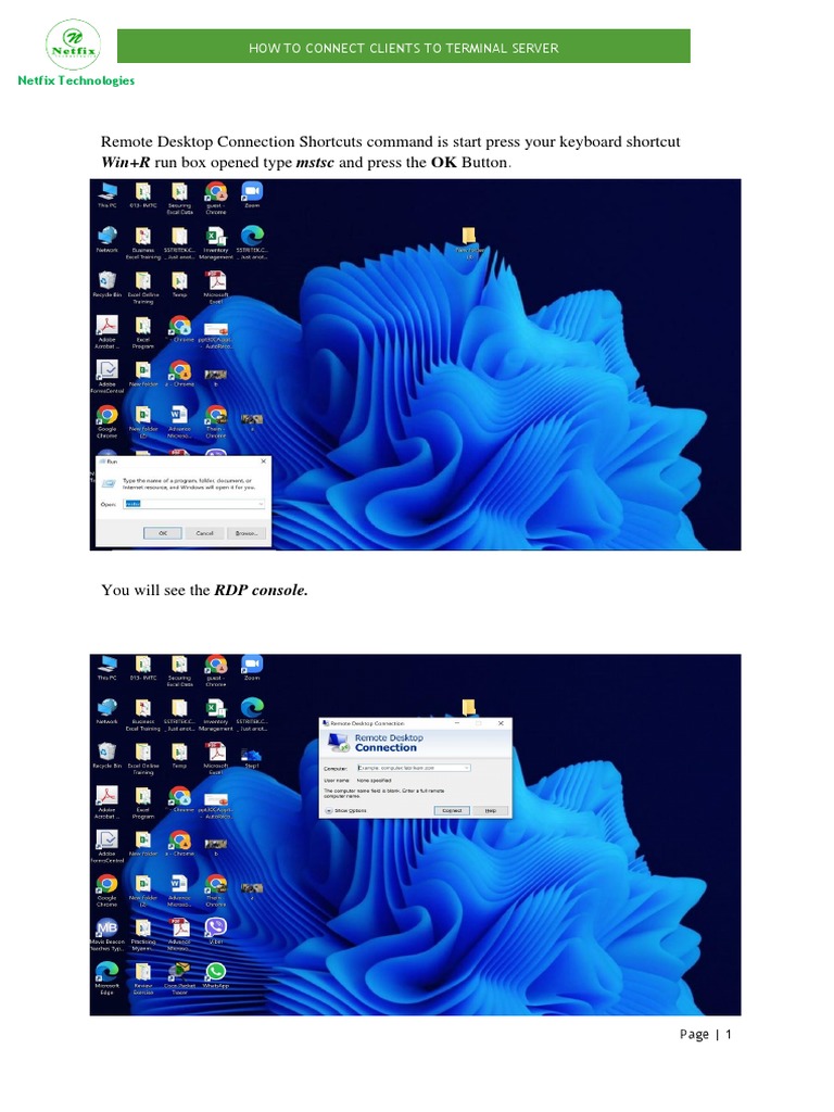 Terminal Server User Guide | PDF
