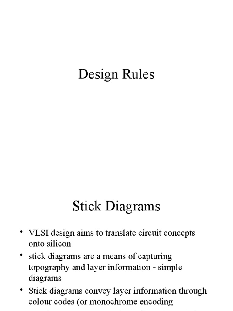 Design Rules | PDF | Semiconductor Device Fabrication | Semiconductors