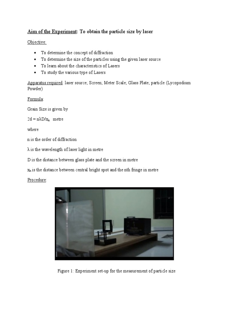 Lab Manuals Pdf Diffraction Wavelength