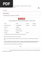 BSES Rajdhani Power Limited Application Form | PDF