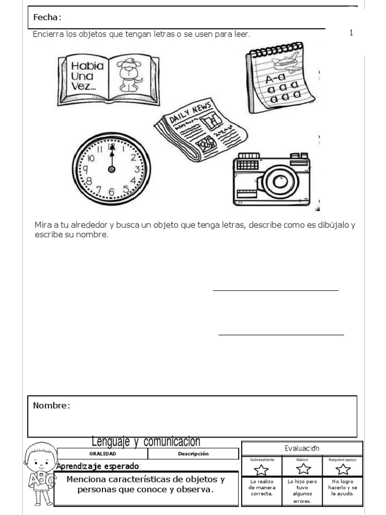 Portadores de Texto 03 HOJAS IMPRIMIR | PDF | Comunicación | Evaluación