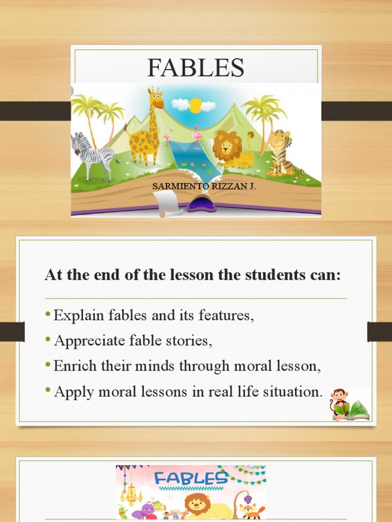 5 Fables | PDF | Fable | Traditional Stories