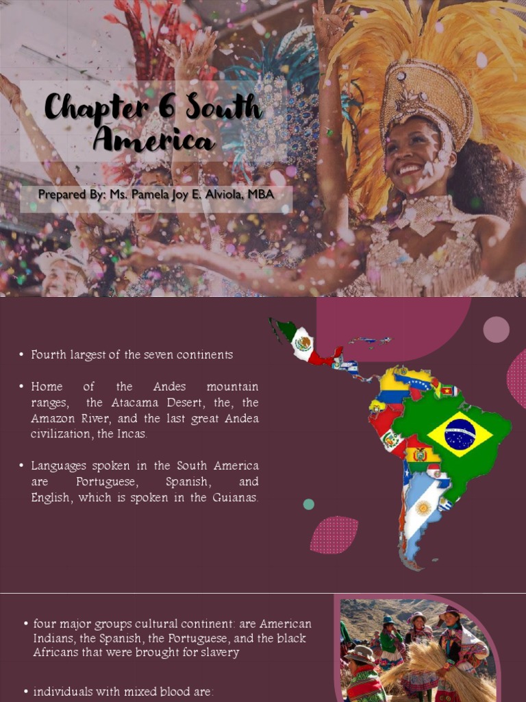 Chapter 6 South America | PDF | South America | Andes
