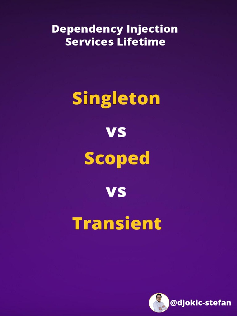 Dependency Injection Services Lifetime | PDF | Systems Engineering ...