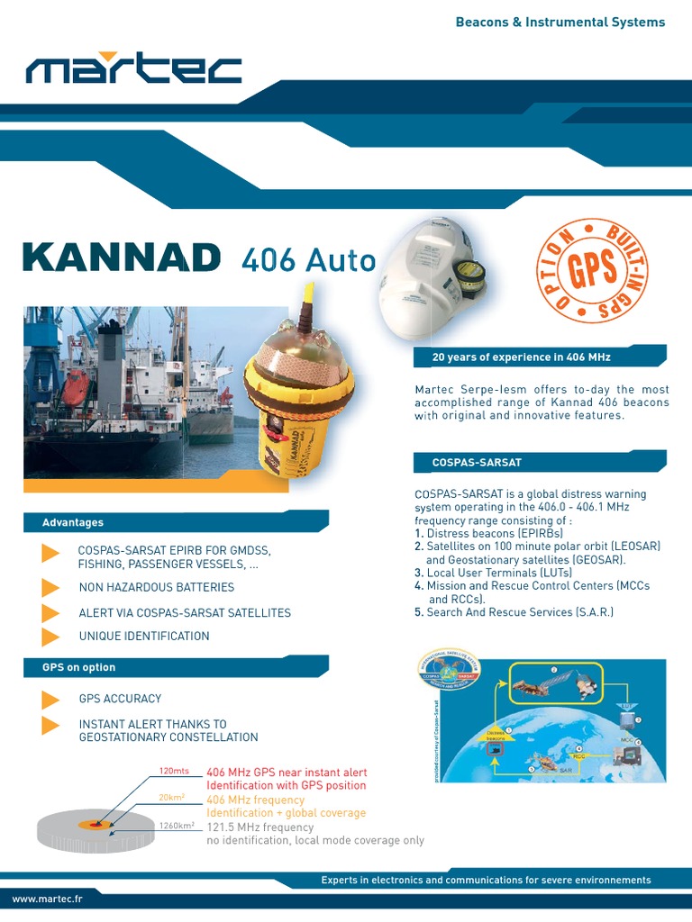KANNAD 406 AUTO | PDF | Telecommunications | Wireless