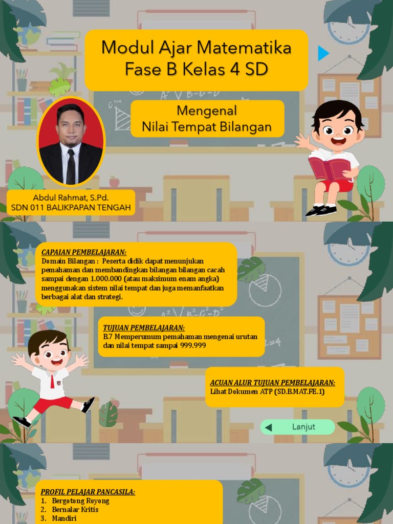 Mengenal Nilai Tempat Bilangan | PDF