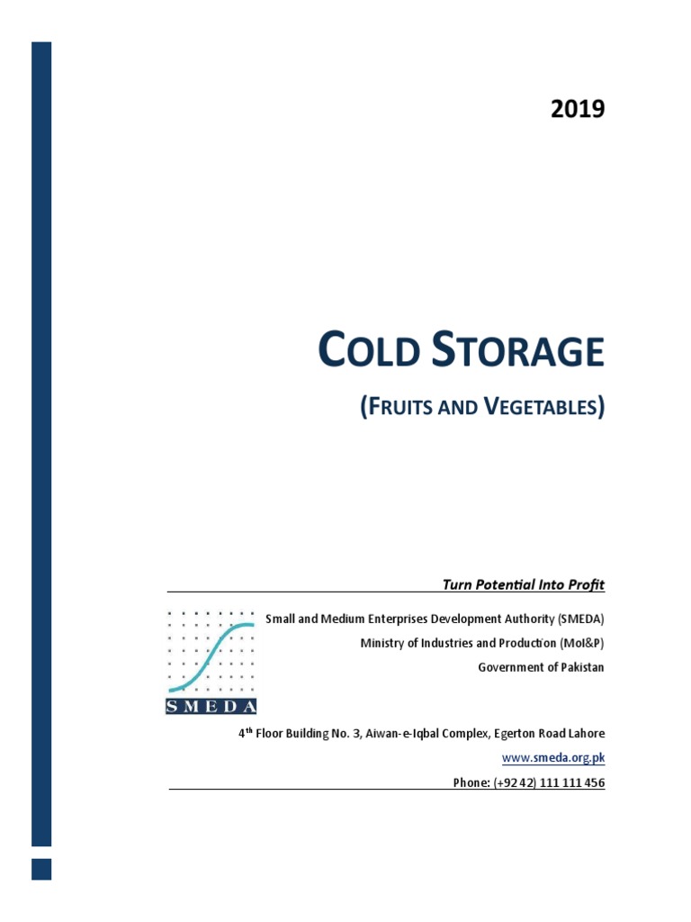Cold Storage Fruits Vegetables | PDF | Vegetables | Refrigeration