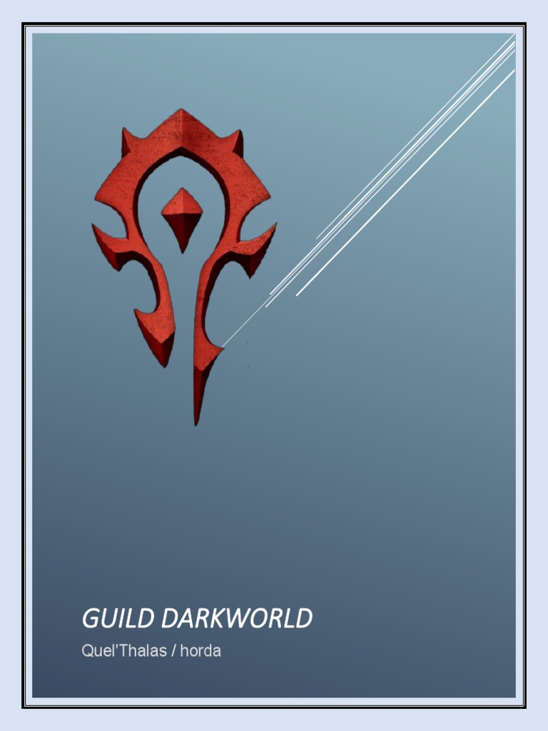 Guild DarkWorld | PDF | Juegos y actividades