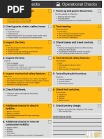 Chain Block Inspection Checklist Form | PDF