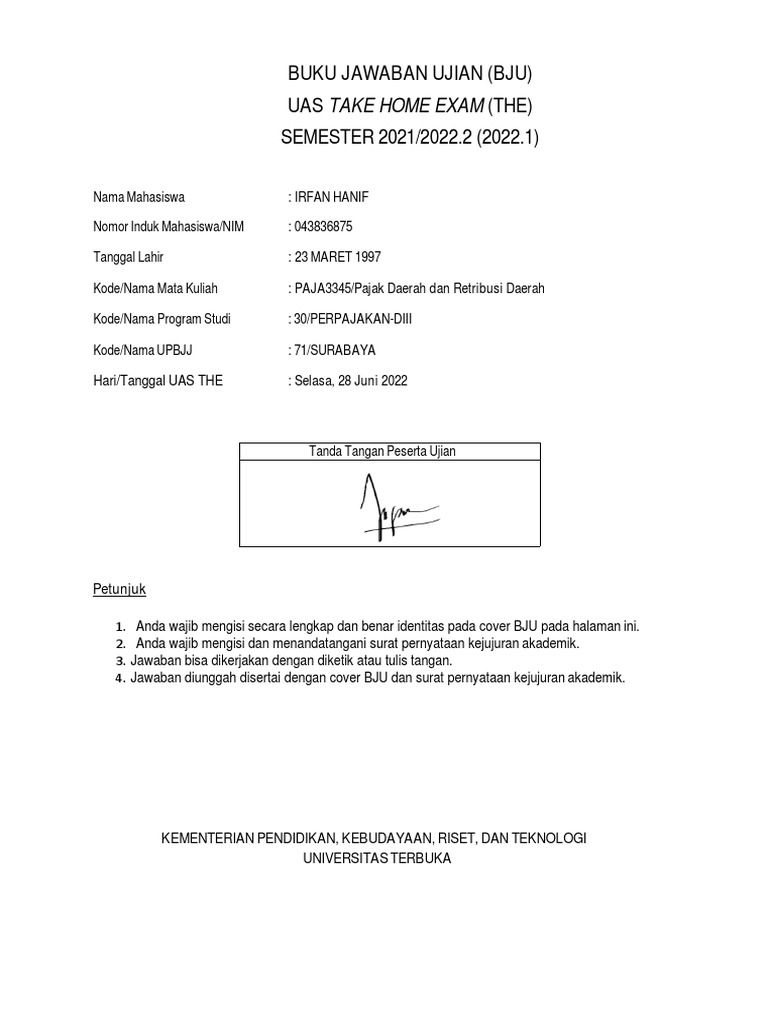 Paja3345 - Irfan Hanif | PDF