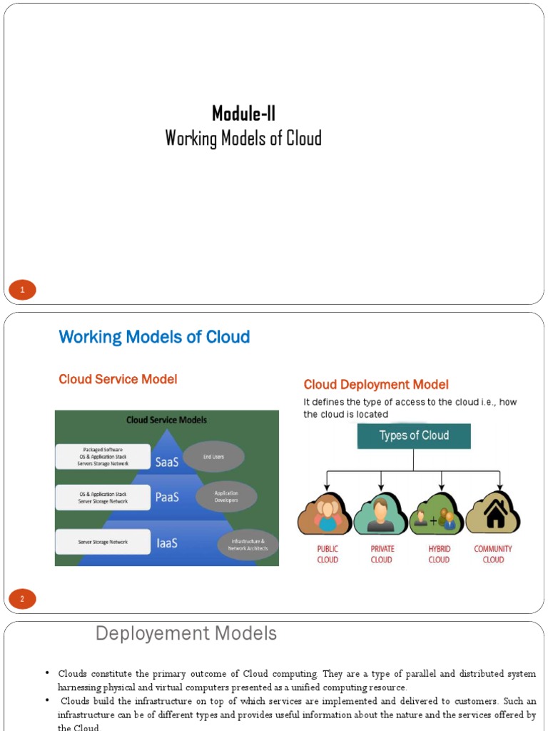 Deployement Models | PDF | Cloud Computing | Internet