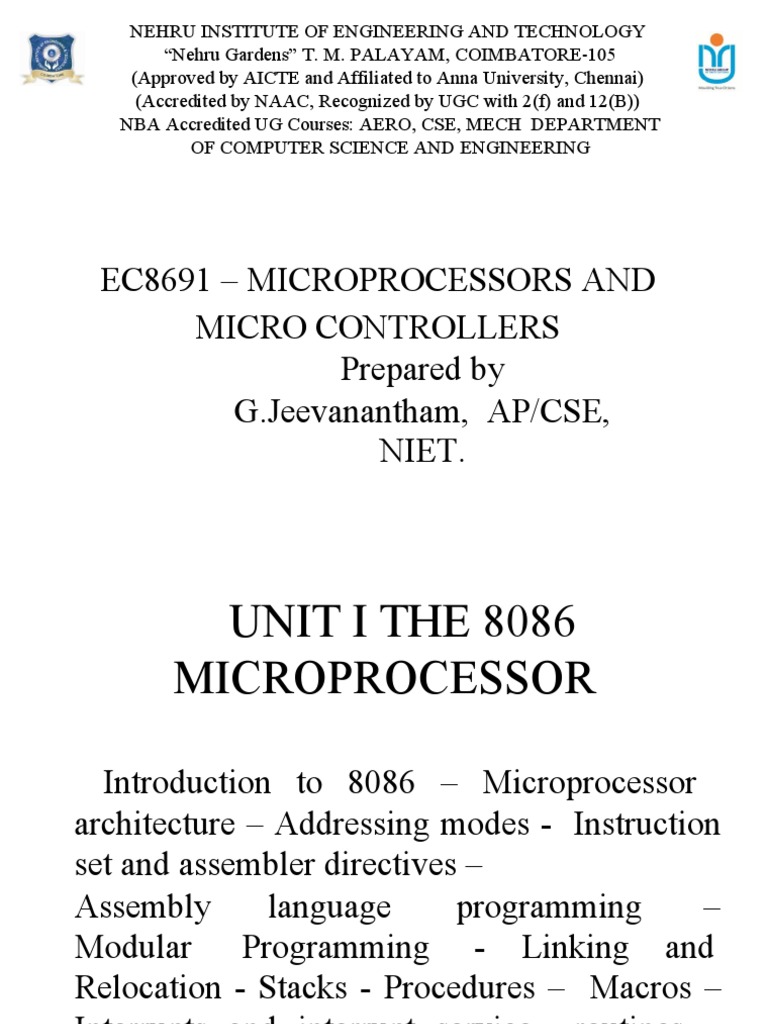 8086 Microprocessor Overview and Diagram | PDF | Central Processing ...