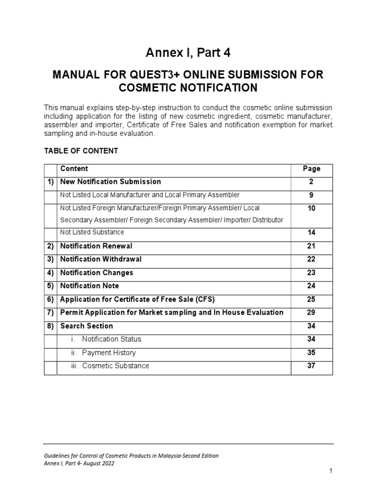 Quest3+ Cosmetic Notification Guide | PDF | Cosmetics | Databases