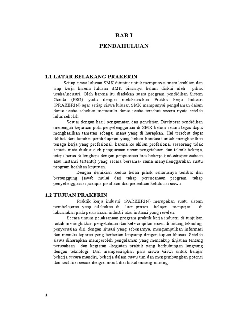 Isi Laporan CDK | PDF | Karier & Perkembangan