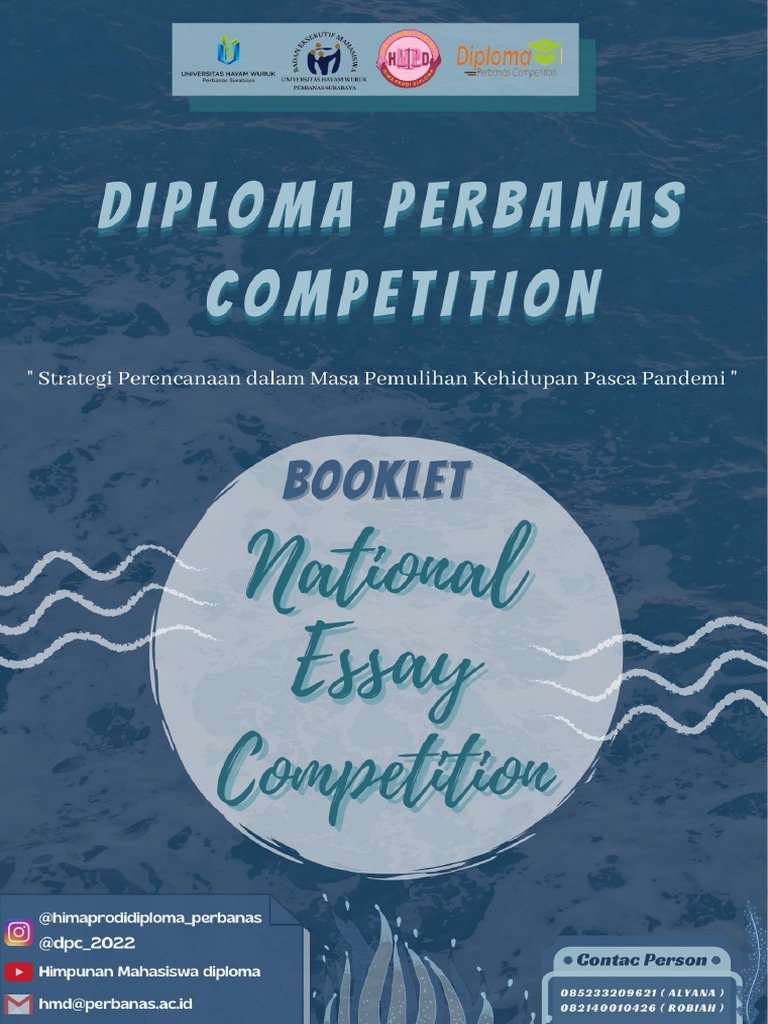 Booklet National Essay Competition | PDF