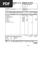 Bulletin de paie Maroc 2025 | PDF | Bulletin de salaire (droit français ...