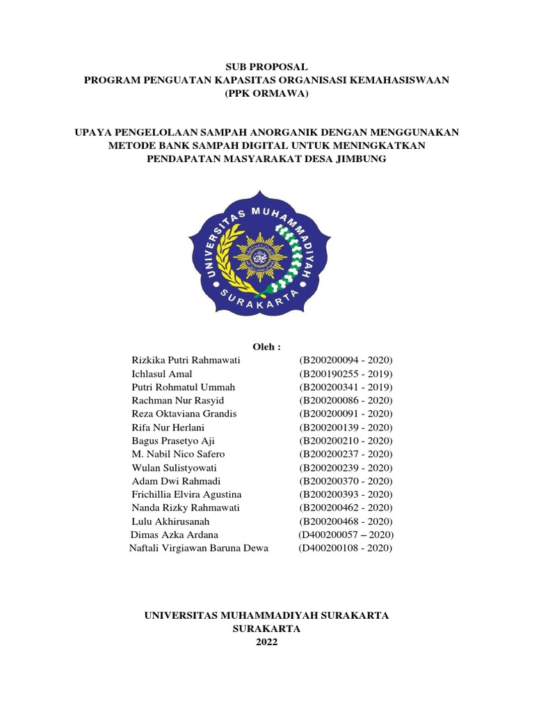 Upaya Pengelolaan Sampah Anorganik Dengan Menggunakan Metode Bank Sampah Digital Untuk ...